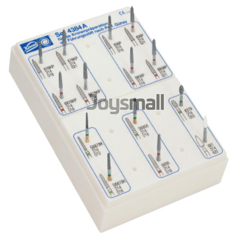 Komet Guide Pin Dia Bur Set 4384A