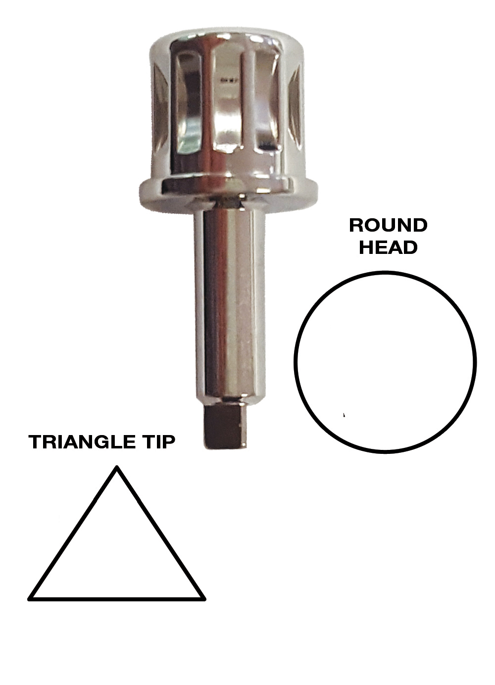 KERATOR TORQUE TIP #ROUND HEAD